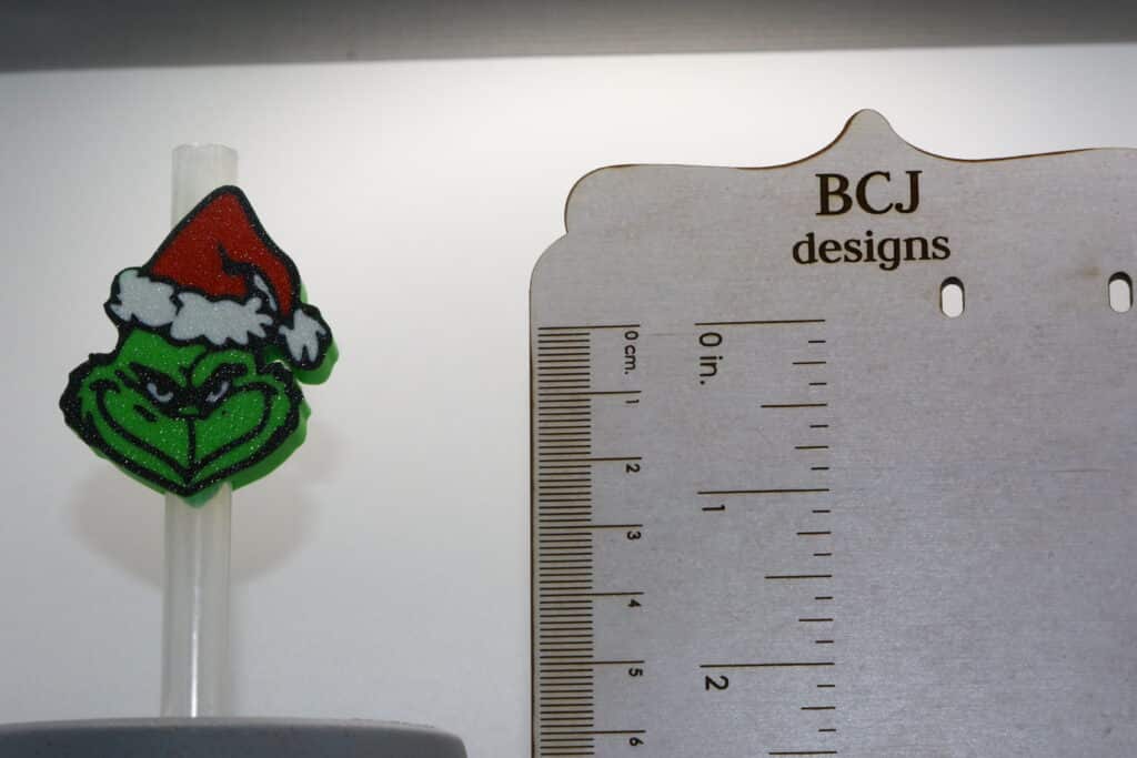 Grinch Stanley Straw Topper — Whimsical Holiday Drink Accessory - BCJ ...